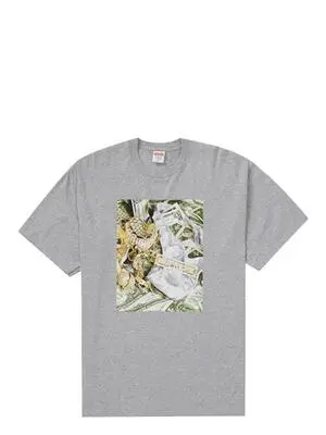 Supreme Bling Tee Shirt - Heather Grey