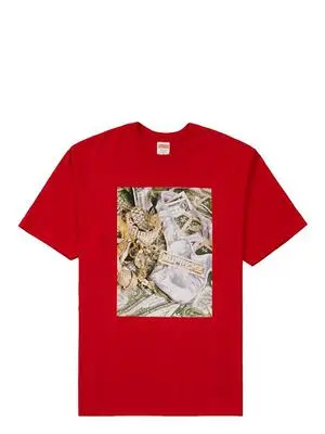 Supreme Bling Tee Shirt - Red