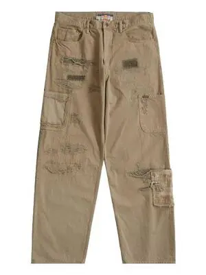 Supreme Mended Loose Fit Jean - Dirty Tan