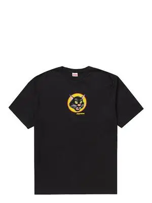 Supreme Cat Tee Shirt Black