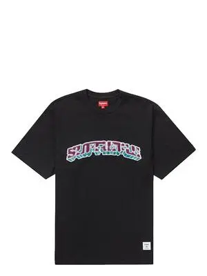 Supreme Block Arc Short Sleeve Top Black