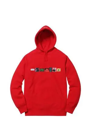 Supreme Bless Hooded Sweatshirt - Red