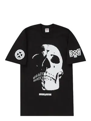Supreme Bounty Hunter Skulls Tee Shirt - Black