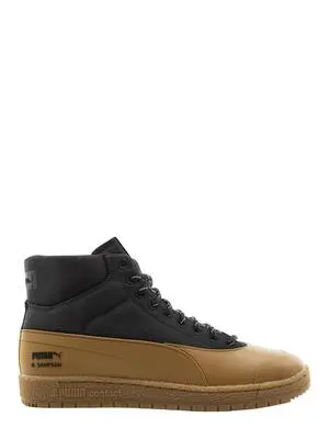 PUMA Ralph Sampson 70 Mid Maison Kitsunein Black/gum