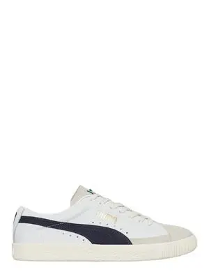 PUMA Basket Vintage Sneakers - Puma White/peacoat