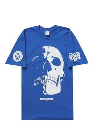 Supreme Bounty Hunter Skulls Tee Shirt Blue