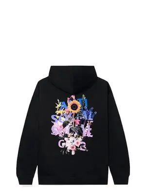 ANTI SOCIAL SOCIAL CLUB Bouquet For The Old Days Hoodie - Black