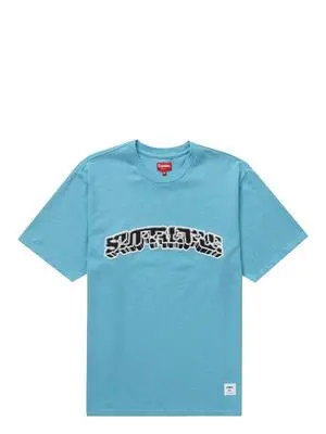 Supreme Block Arc Short Sleeve Top Bright Blue
