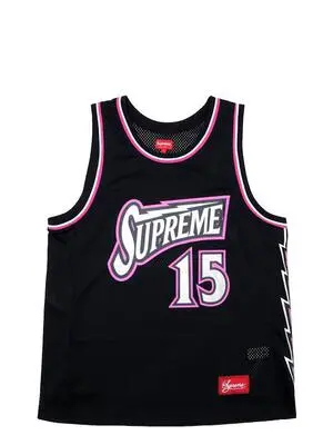 Supreme Bolt Basketball Jersey - Black