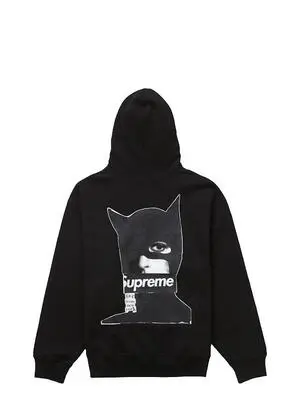 Supreme Catwoman Hooded Sweatshirt Black