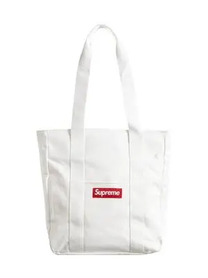 Supreme Canvas Tote - White