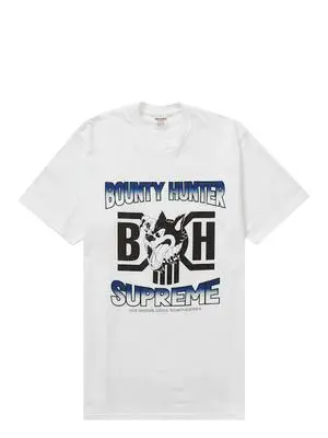 Supreme Bounty Hunter Wolf Tee Shirt - White