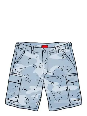 Supreme Cargo Short - Blue Chocolate Chip Camo