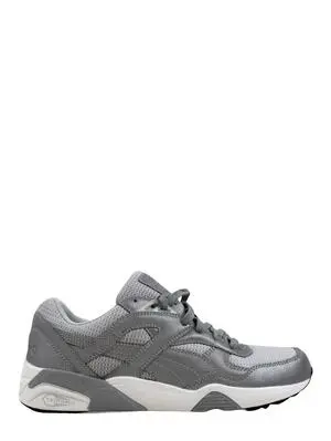 PUMA R698 Reflective Sneakers - Silver Metallic/black