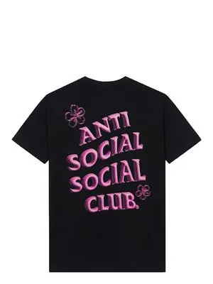 ANTI SOCIAL SOCIAL CLUB Coral Crush T-shirt - Black