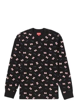 Supreme Bow Waffle Thermal Black