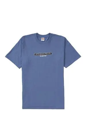 Supreme Connected Tee Shirt Dusty Light Royal