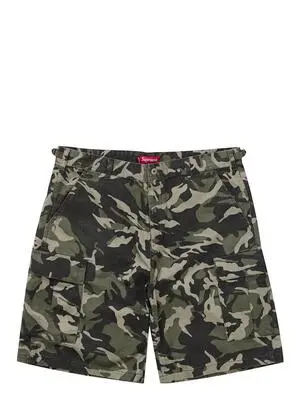 Supreme Cargo Shorts - Olive Camo