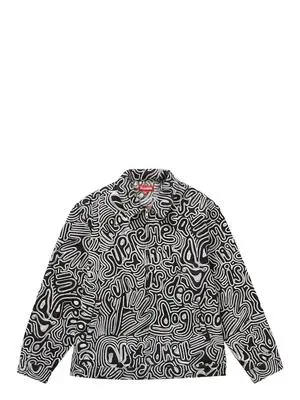 Supreme Chainstitch Denim Jacket - Black