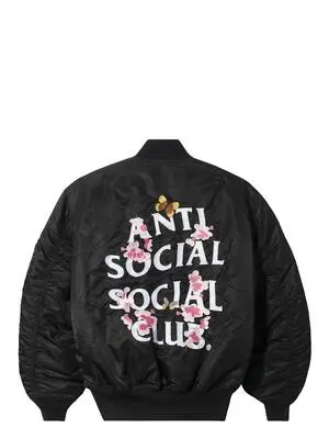 ANTI SOCIAL SOCIAL CLUB Alpha Industries X Assc Ma1 Jacket - Black