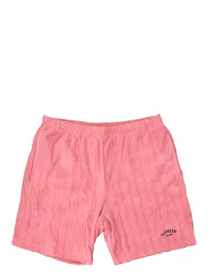 Supreme Cable Knit Terry Short - Pink