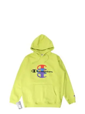 Supreme Supreme Champion Stacked C Hooded Sweatshirt Bright Green