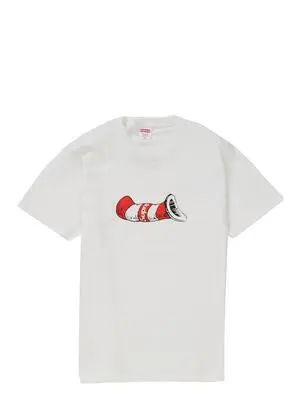 Supreme Cat In The Hat Tee Shirt - White