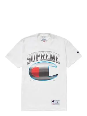 Supreme Champion Chrome Short Sleeve Top White