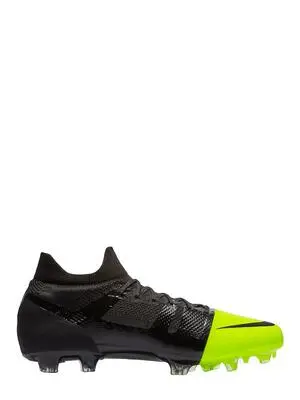Nike Mercurial Gs 360 Fg Cleat - Black/volt/metallic Silver