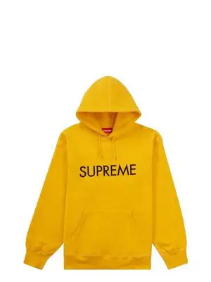 Supreme Hooded Sweatshirt Bright Gold