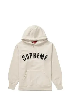Supreme Pearl Logo Hooded Sweatshirt - Natural