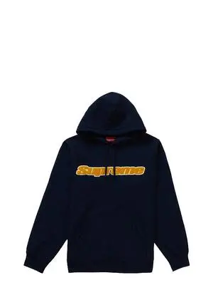 Supreme Chenille Hooded Sweatshirt - Blue