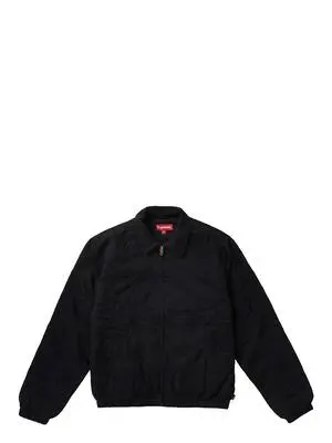 Supreme Patchwork Harrington Jacket - Black