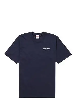 Supreme Patchwork Tee Shirt - Navy Blue