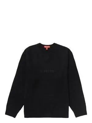 Supreme Pilled Sweater - Black