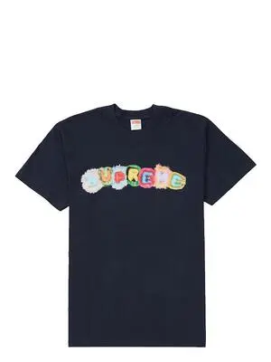 Supreme Pillows Tee Shirt Navy Blue