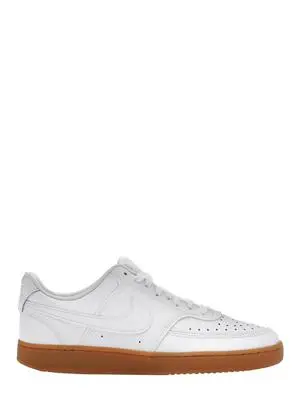Nike Court Vision Low Gum Sneakers White/photon Dust/gum Light Brown