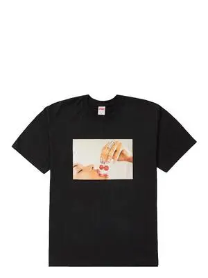 Supreme Cherries Tee Shirt - Black