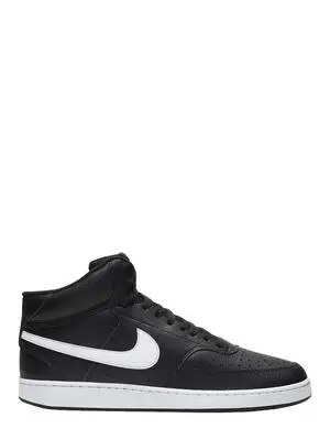 Nike Court Vision Midin Sneakers - Black/white