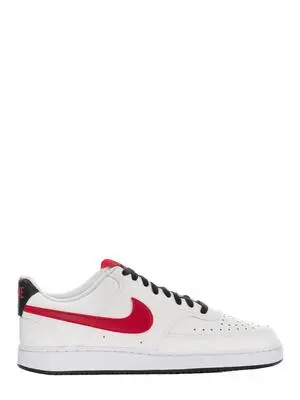 Nike Court Vision Low Sneakers Sail/university Red/black