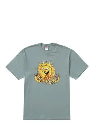 Supreme Sun Tee Shirt Dark Sage