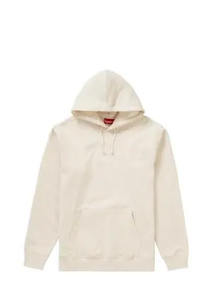 Supreme Tag Logo Hooded Sweatshirt - Natural