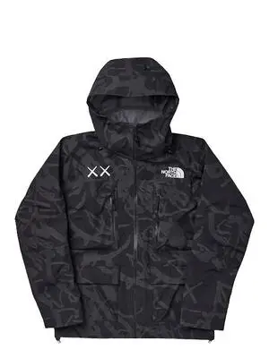 KAWS X The North Face Freeride Jacket - Tnf Black Dragline Print