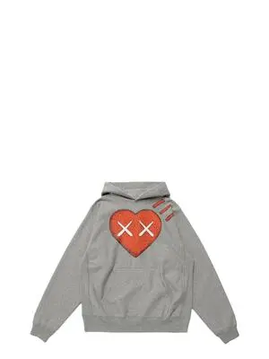 KAWS X Human Made #1 Pizza Hoodie - Grey