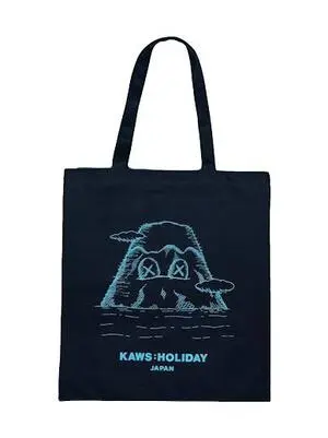 KAWS Holiday Japan Tote Bag - Navy Blue
