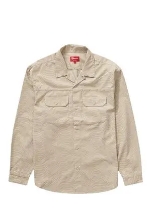 Supreme Studded Work Shirt - Stone