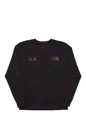 KAWS X The North Face Long Sleeve T-shirt - Black