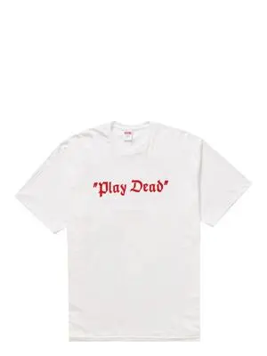 Supreme Play Dead” Tee Shirt - White