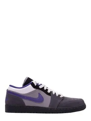 JORDAN 1 Phat Low Sneakers - Anthracite/varsity Purple/stealth