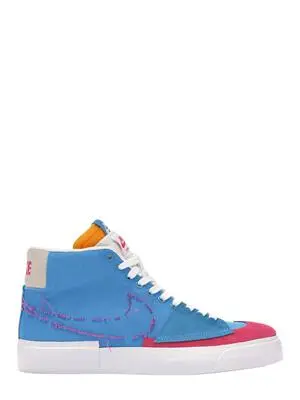 Nike Zoom Blazer Mid Edge Hack Pack - Blue/fuschia/white